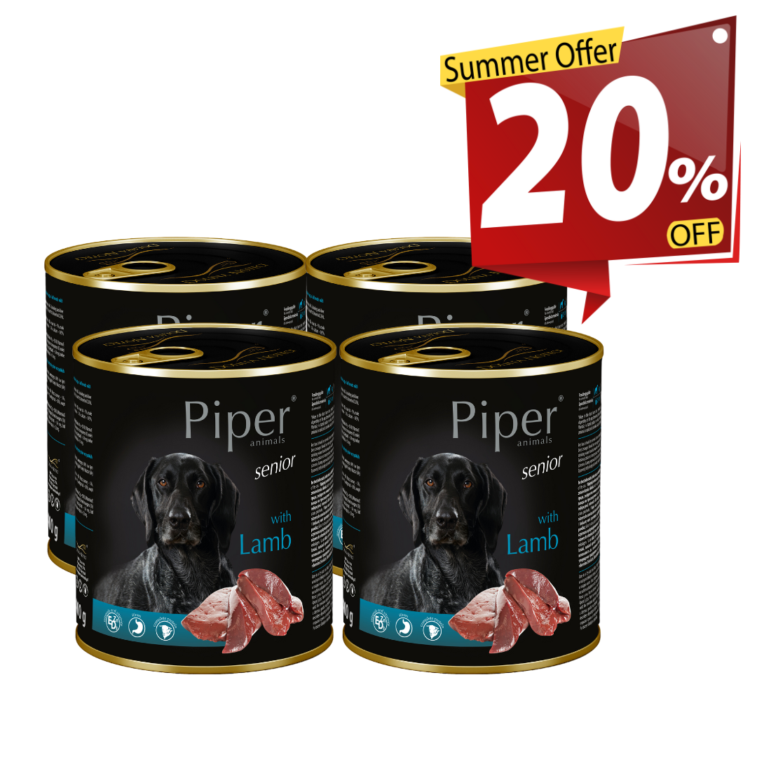 Piper Senior with Lamb 400g – dnp-me.com